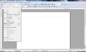 Primeros pasos en OpenOffice Writer