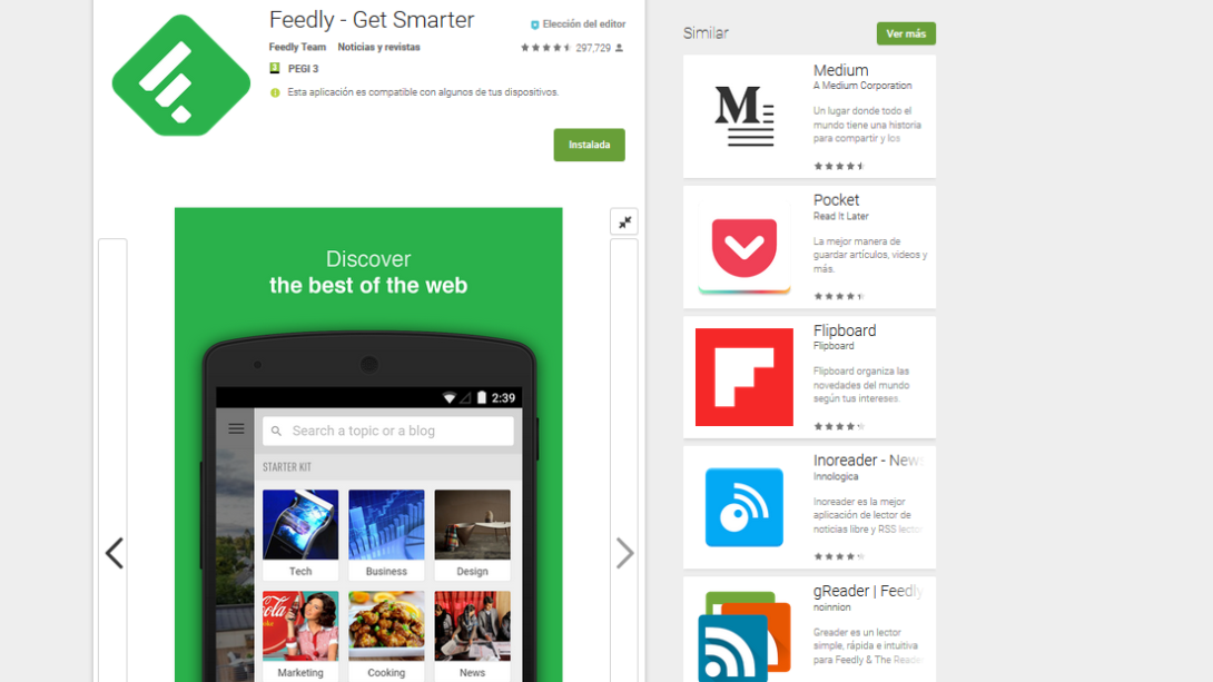 Netvibes y Feedly: Agregador y Lector RSS para gestión de comunidades